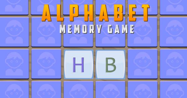 Alphabet Memory Game | Play Games 365 Free Online