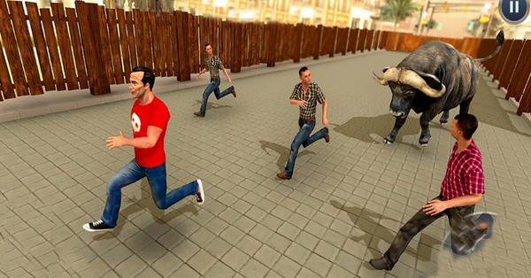 Angry Bull Attack Wild Hunt Simulator | Play Games 365 Free Online