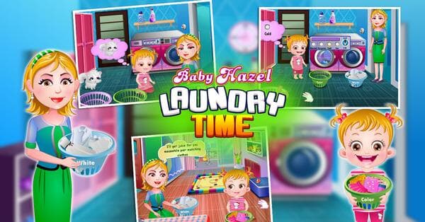 Baby Hazel Laundry Time | Play Games 365 Free Online