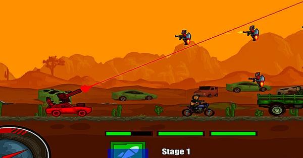 Bataille Sur Le Jeu De Voiture De Route 2D Jouez en ligne gratuit | Des ...