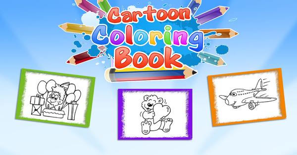 Livro De Colorir Desenho Animado | Jogar Cartoon Coloring Book | Jogos ...