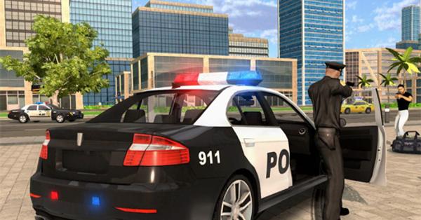 Cartoon Police Car Slide | Play Games 365 Free Online