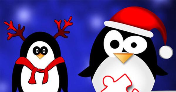 Rompecabezas De Pingüinos De Navidad | Jugar Christmas Penguin Puzzle ...