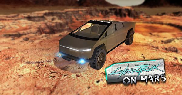 Cybertruck On Mars | Play Games 365 Free Online