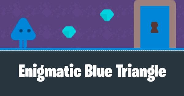 Enigmatic Blue Triangle | Play Games 365 Free Online