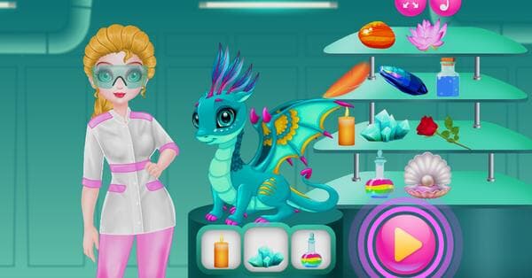 Fantasy Creatures Princess Laboratory | Play Games 365 Free Online