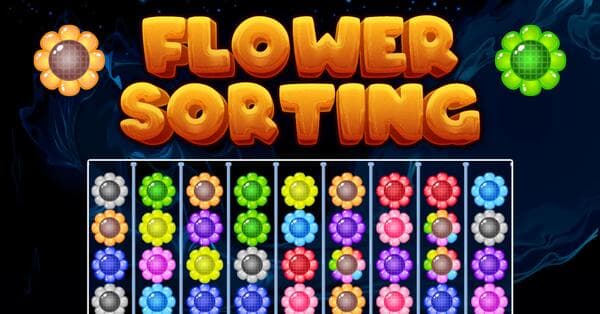 Clasificación De Flores | Jugar Flower Sorting | Juegos Playgames365.com