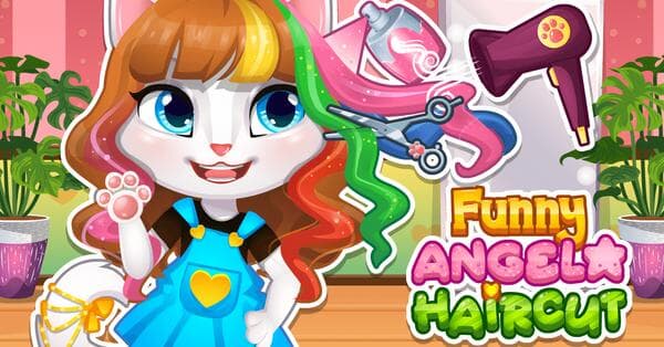 Funny Angela Haircut | Play Games 365 Free Online
