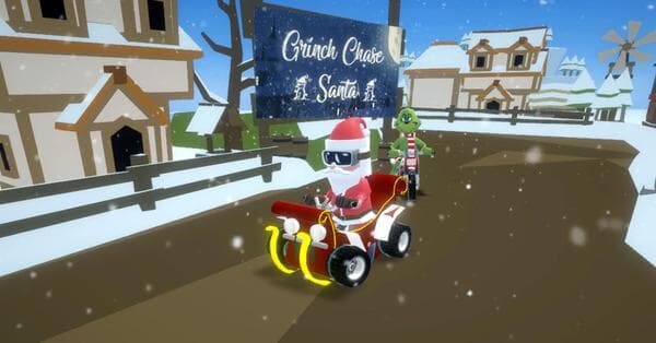 Grinch Chase Santa | Play Games 365 Free Online