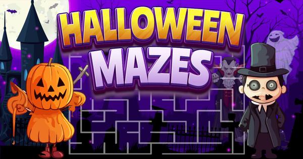 Laberintos De Halloween | Jugar Halloween Mazes | Juegos Playgames365.com