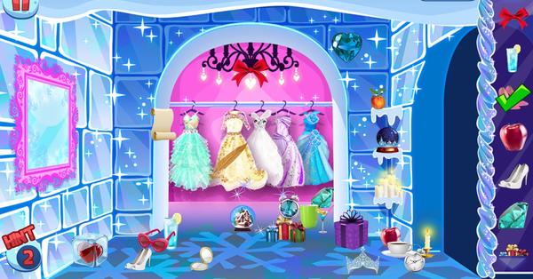 Ice Princess Hidden Objects | Play Games 365 Free Online