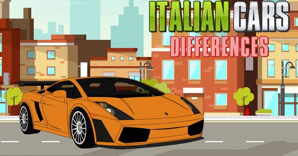 Italian Cars Differences | Play Games 365 Free Online