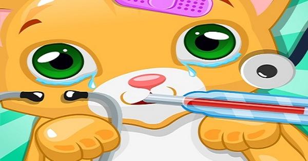 Little Cat Doctor Pet Vet Game | Play Games 365 Free Online
