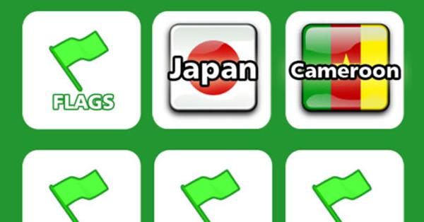 Memory With Flags | Play Games 365 Free Online