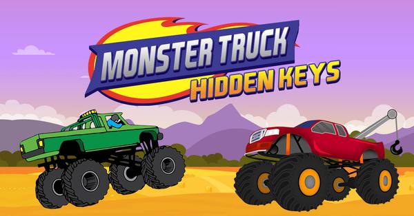 Monster Truck Hidden Keys | Play Games 365 Free Online