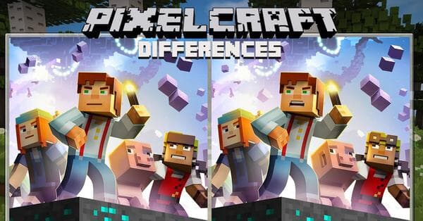 Diferencias En Pixelcraft | Jugar Pixelcraft Differences | Juegos ...