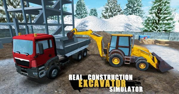 Real Construction Excavator Simulator | Play Games 365 Free Online