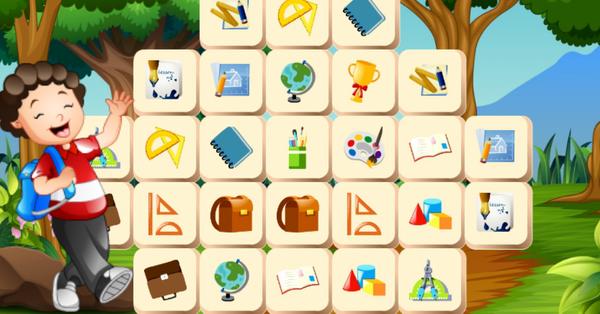 School Mahjong Deluxe | Play Games 365 Free Online