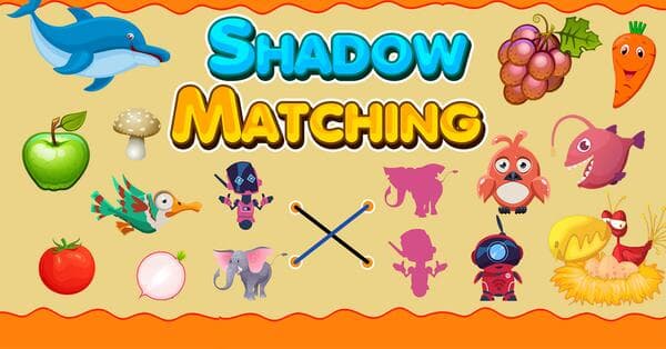 Shadow Matching Kids Learning Game | Play Games 365 Free Online