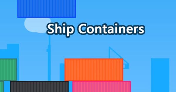 Ship Containers | Play Games 365 Free Online