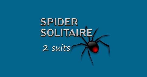 Spider Solitaire 2 Suits | Play Games 365 Free Online