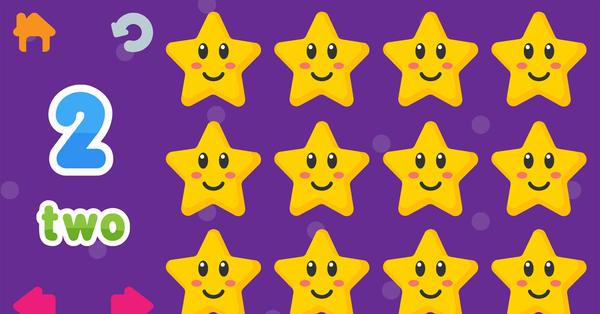 Stars Numbers | Play Games 365 Free Online