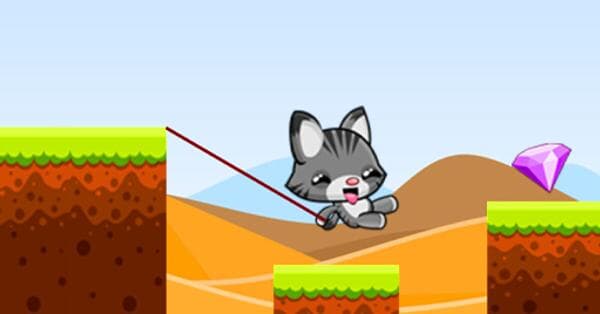 Swing Cute Cat | Play Games 365 Free Online