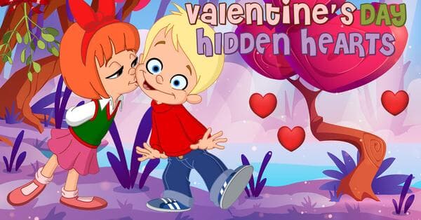Valentine's Day Hidden Hearts | Play Games 365 Free Online