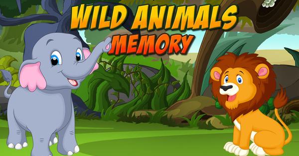 Memoria De Animales Salvajes | Jugar Wild Animals Memory | Juegos ...