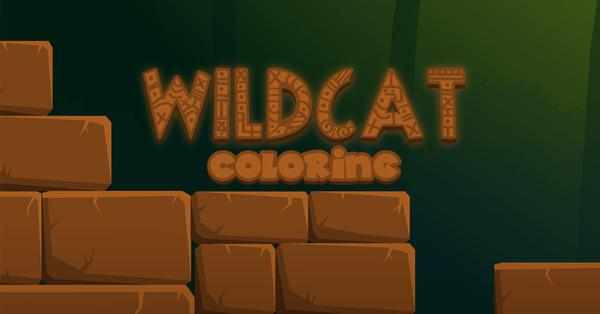 Wild Cat Coloring | Play Games 365 Free Online
