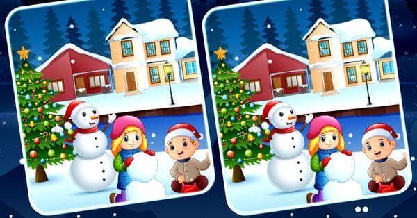 Diferencias Invernales | Jugar Winter Differences | Juegos Playgames365.com