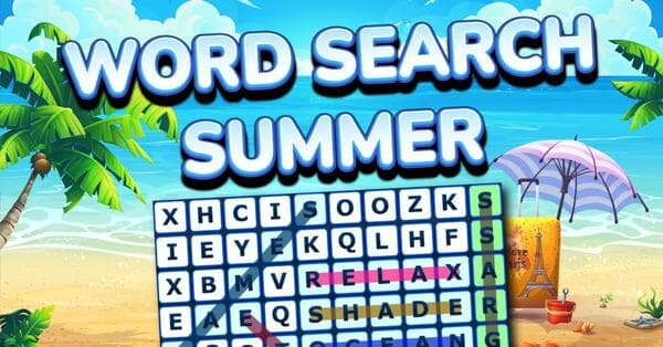 Sopa De Letras Verano | Jugar Word Search Summer | Juegos Playgames365.com